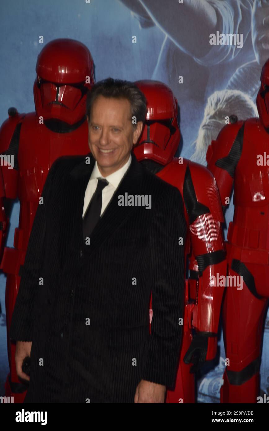 Richard E. Grant attending the Star Wars: THE RISE OF SKYWALKER. at the ...