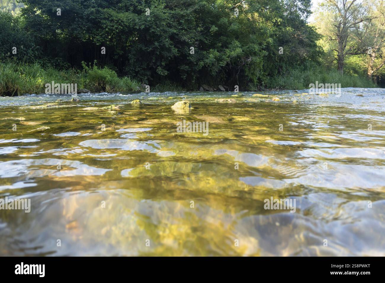 An image of an outdoor river Neckar water scenery Stock Photo - Alamy