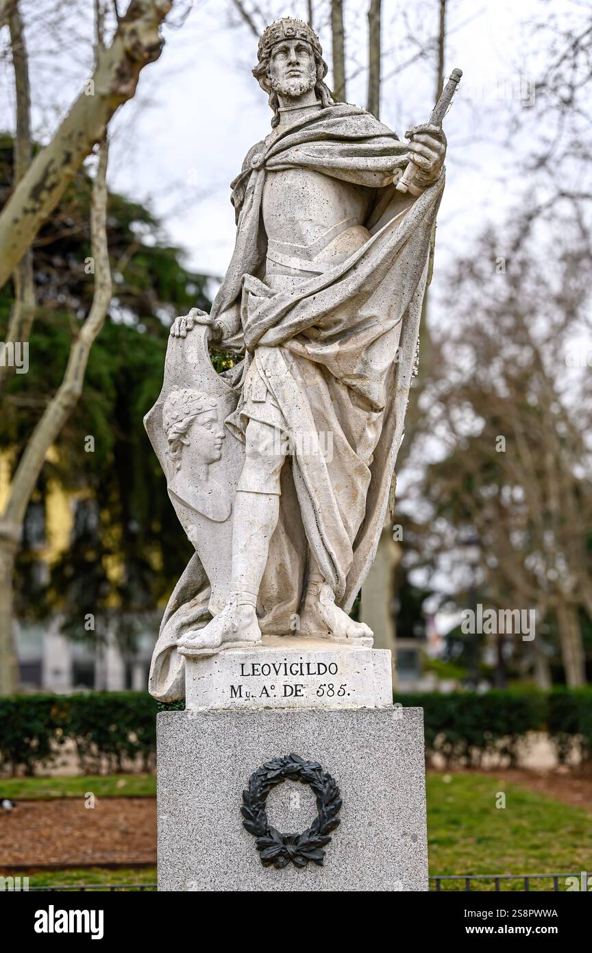 Leovigildo statue hi-res stock photography and images - Alamy