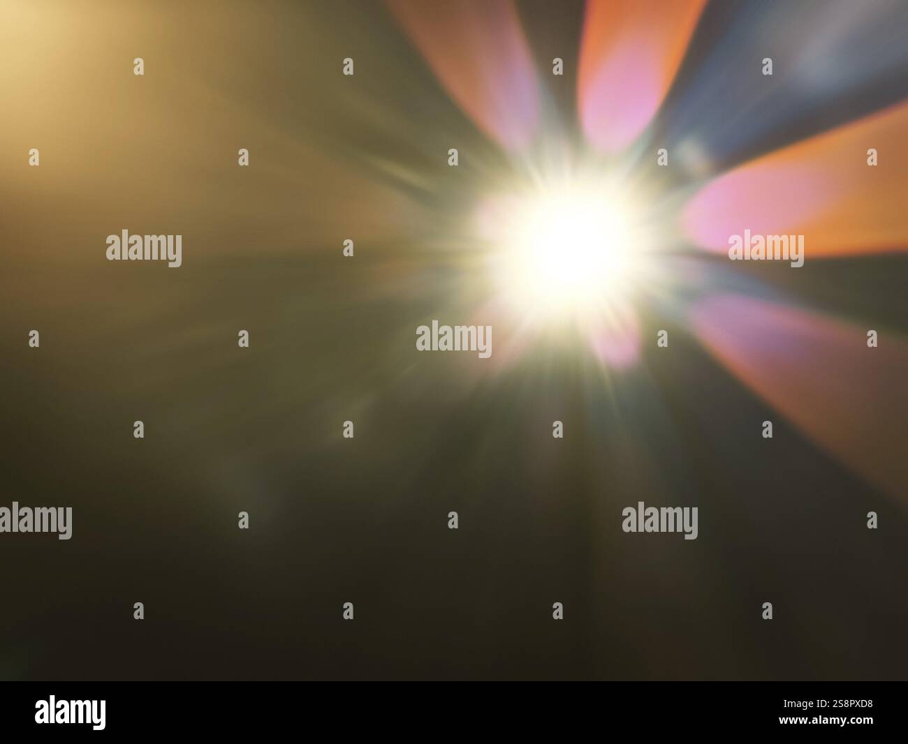 An image of a strange light flare background Stock Photo - Alamy