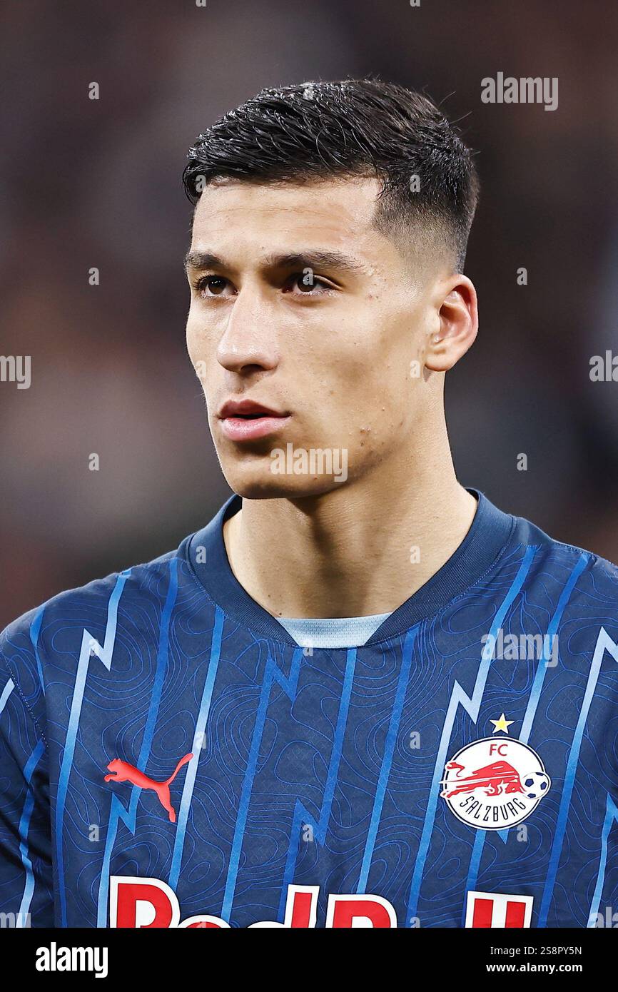 Madrid, Spain. 22nd Jan, 2025. Adam Daghim (Salzburg) Football/Soccer ...