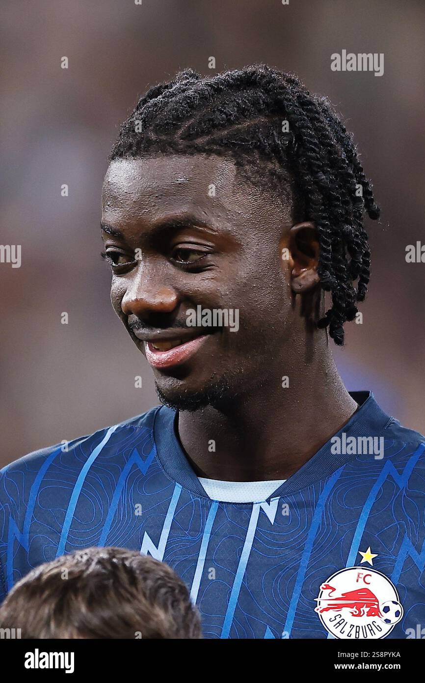 Moussa Yeo (Salzburg), JANUARY 22, 2025 - Football / Soccer : UEFA ...