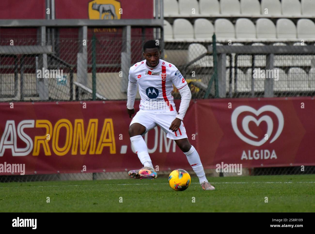 Stephen Nené of Monza U20 in action - Roma U20 vs Monza U20 20th day of ...
