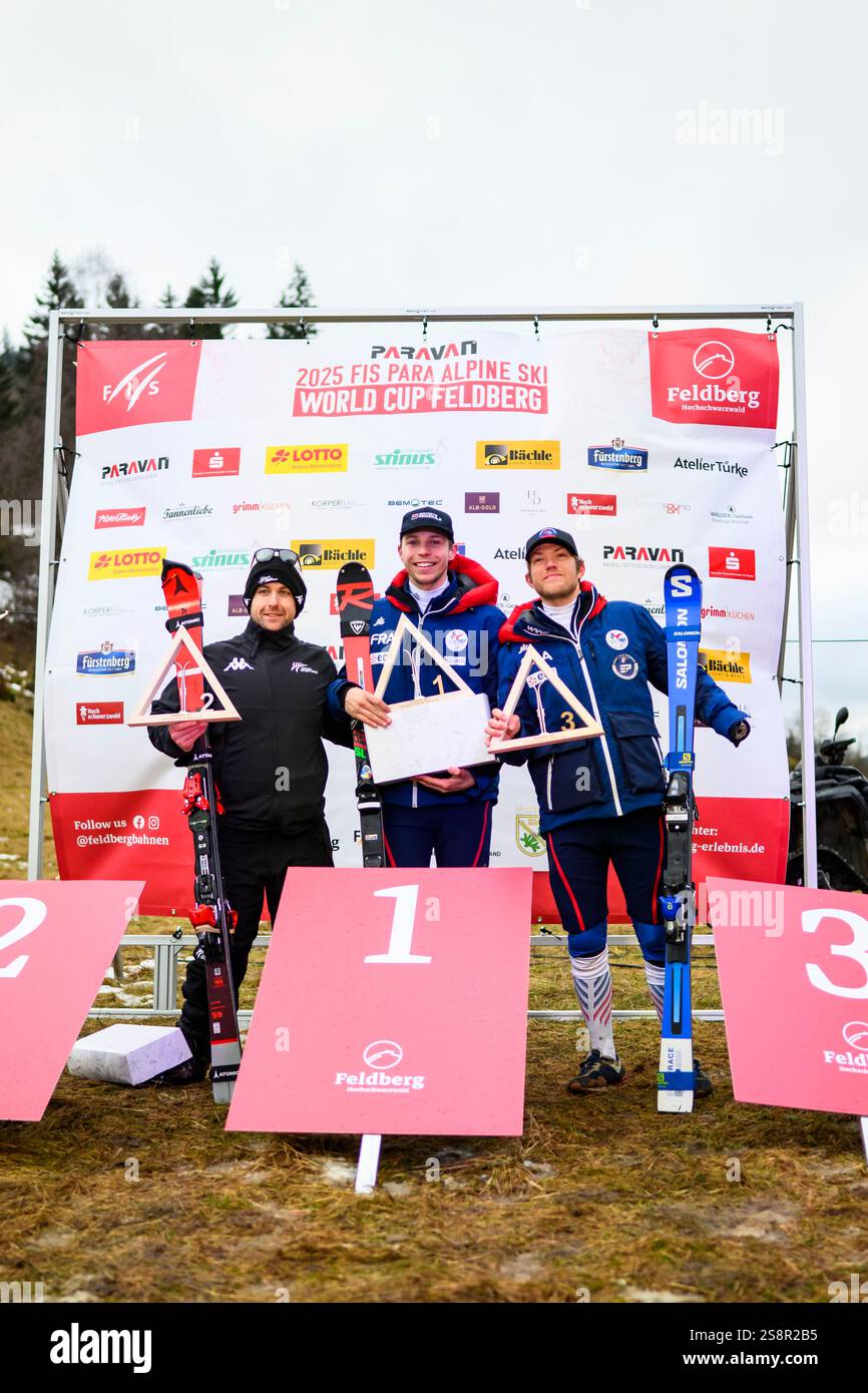 Feldberg, Germany. 23rd Jan, 2025. Alpine skiing: FIS Para Alpine Ski ...