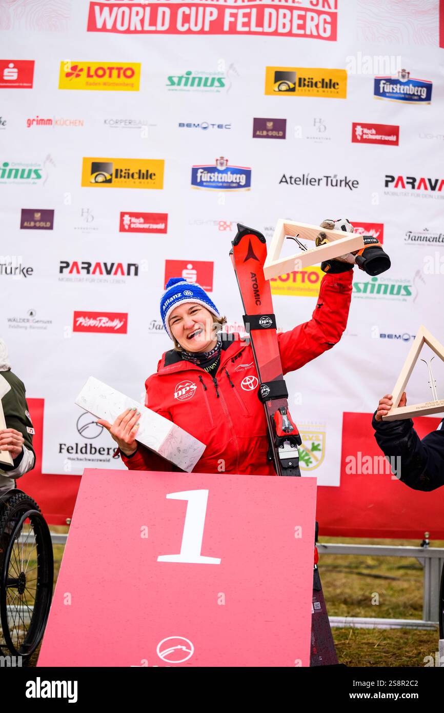 Feldberg, Germany. 23rd Jan, 2025. Alpine skiing: FIS Para Alpine Ski ...