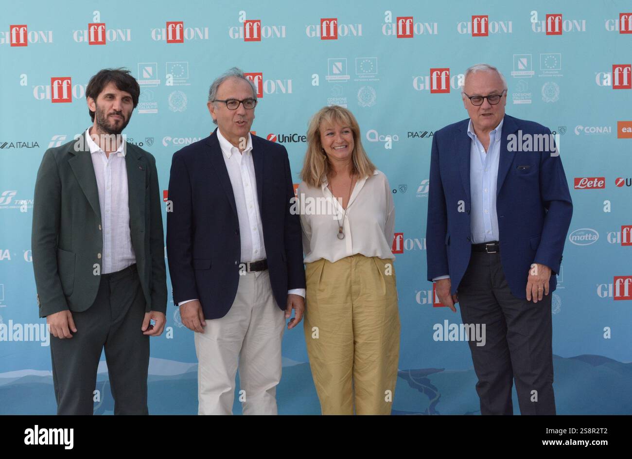 GIFFONI VALLE PIANA,ITALY - July 20,2024 : Gianni Vukaj, Vincenzo ...