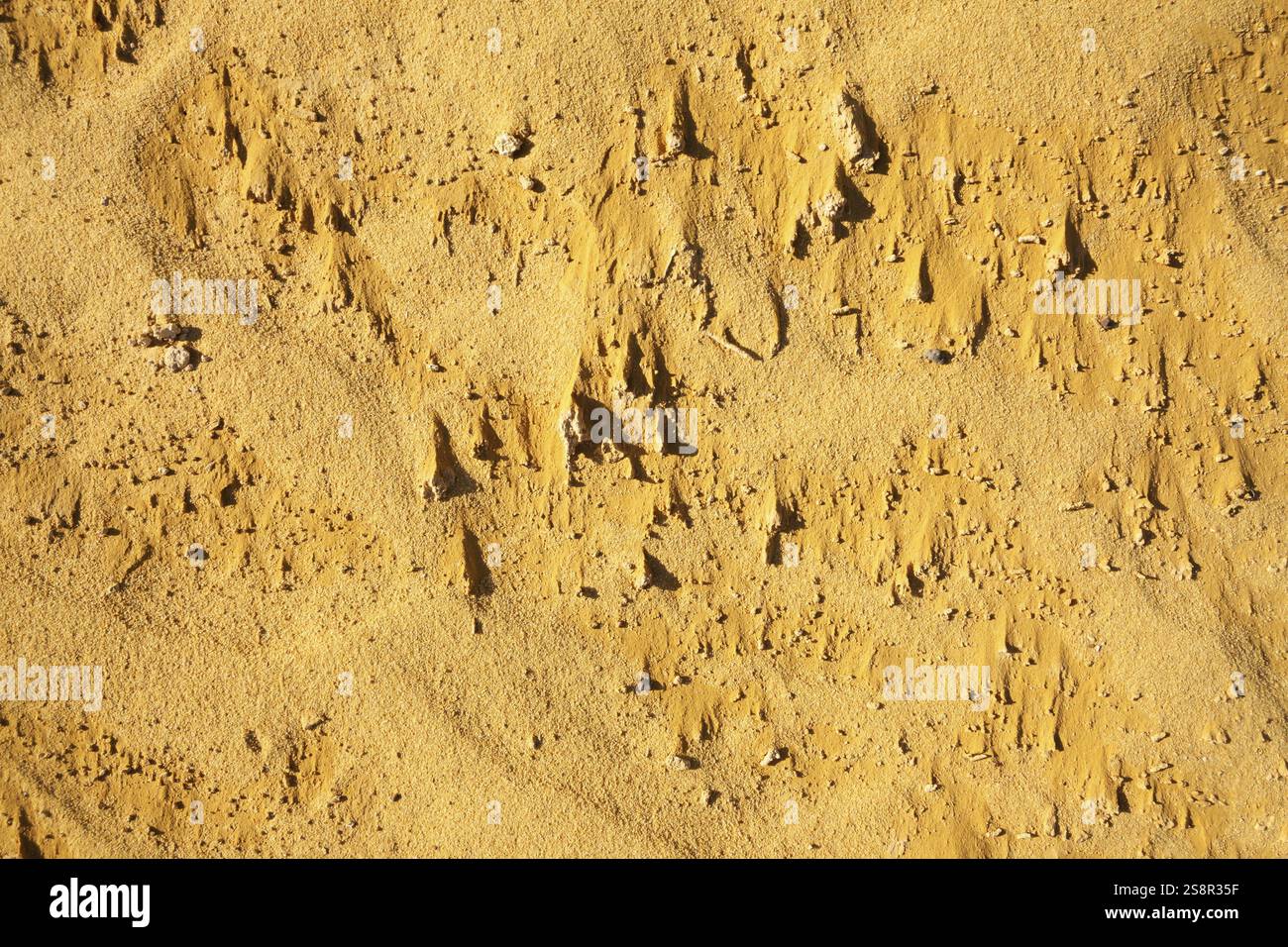 An image of a desert sand texture background at Pinnacles Western ...