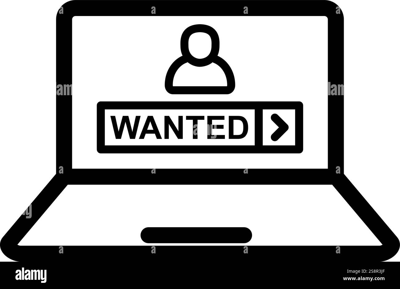 Employee Wanted icon vector. Suitable for mobile apps, web apps and ...