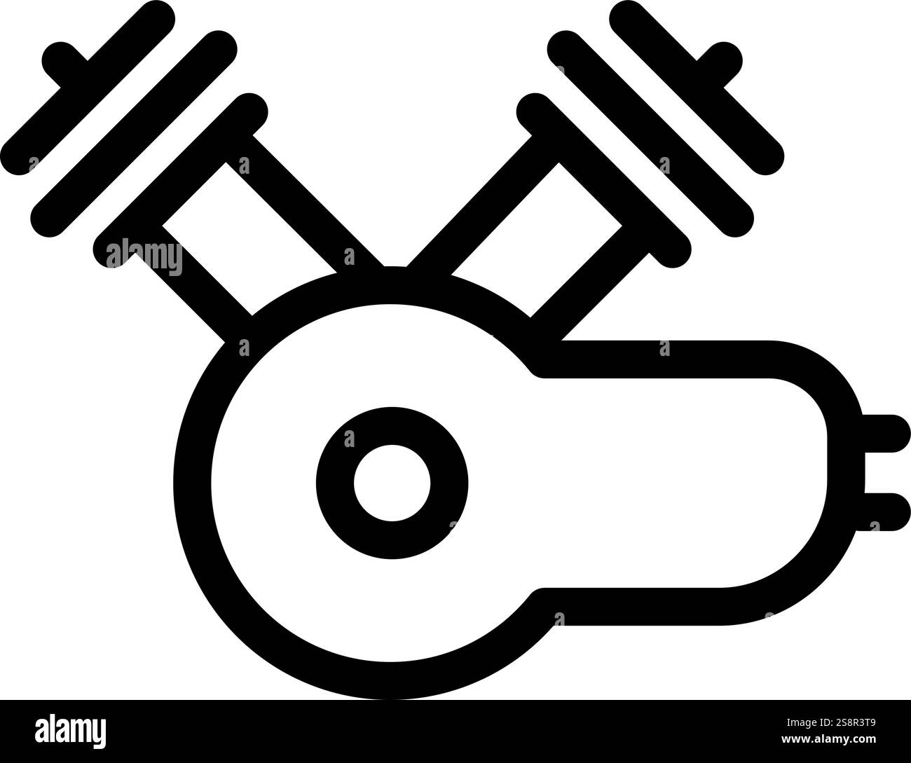 Engine Motor icon vector. Suitable for mobile apps, web apps and print ...