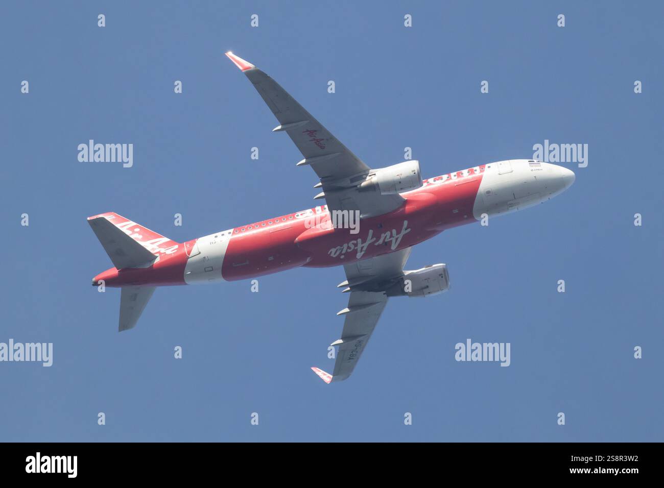 Chiangmai, Thailand - February 20 2024: HS-CBA Airbus A320-200 of Thai ...