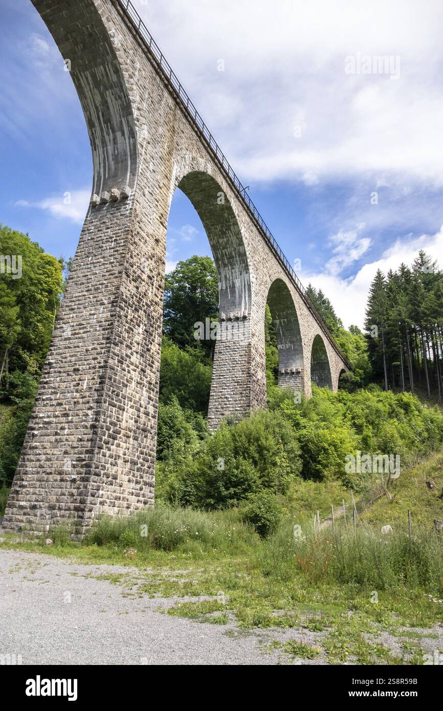 An image of the Ravenna Bridge railway viaduct on the Hoellental ...