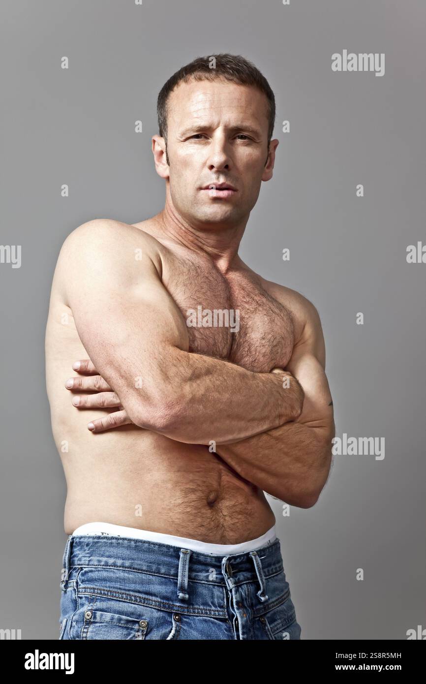 An image of a handsome muscle man Stock Photo - Alamy