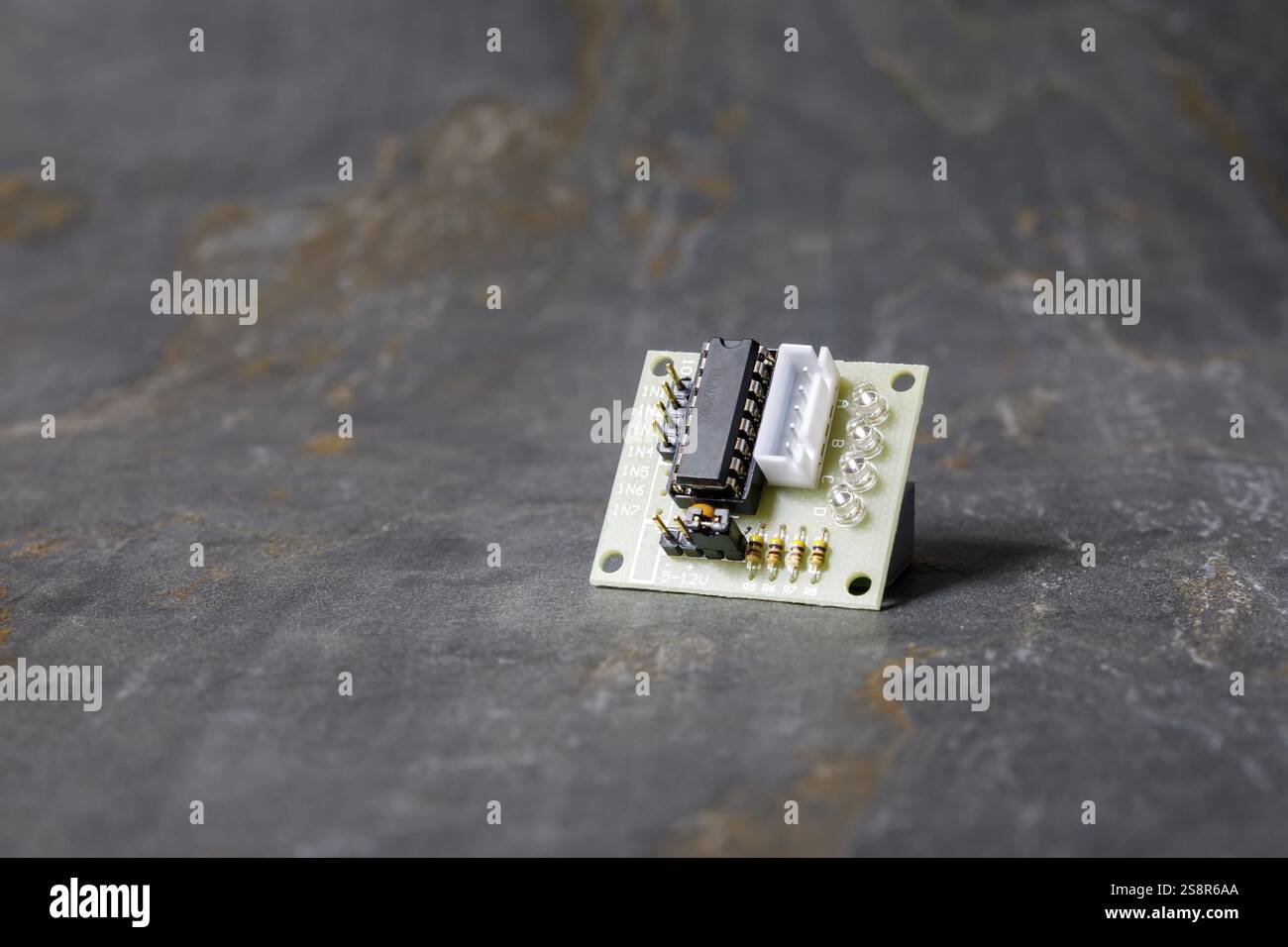 An image of a stepper motor driver module uln2003 Stock Photo - Alamy