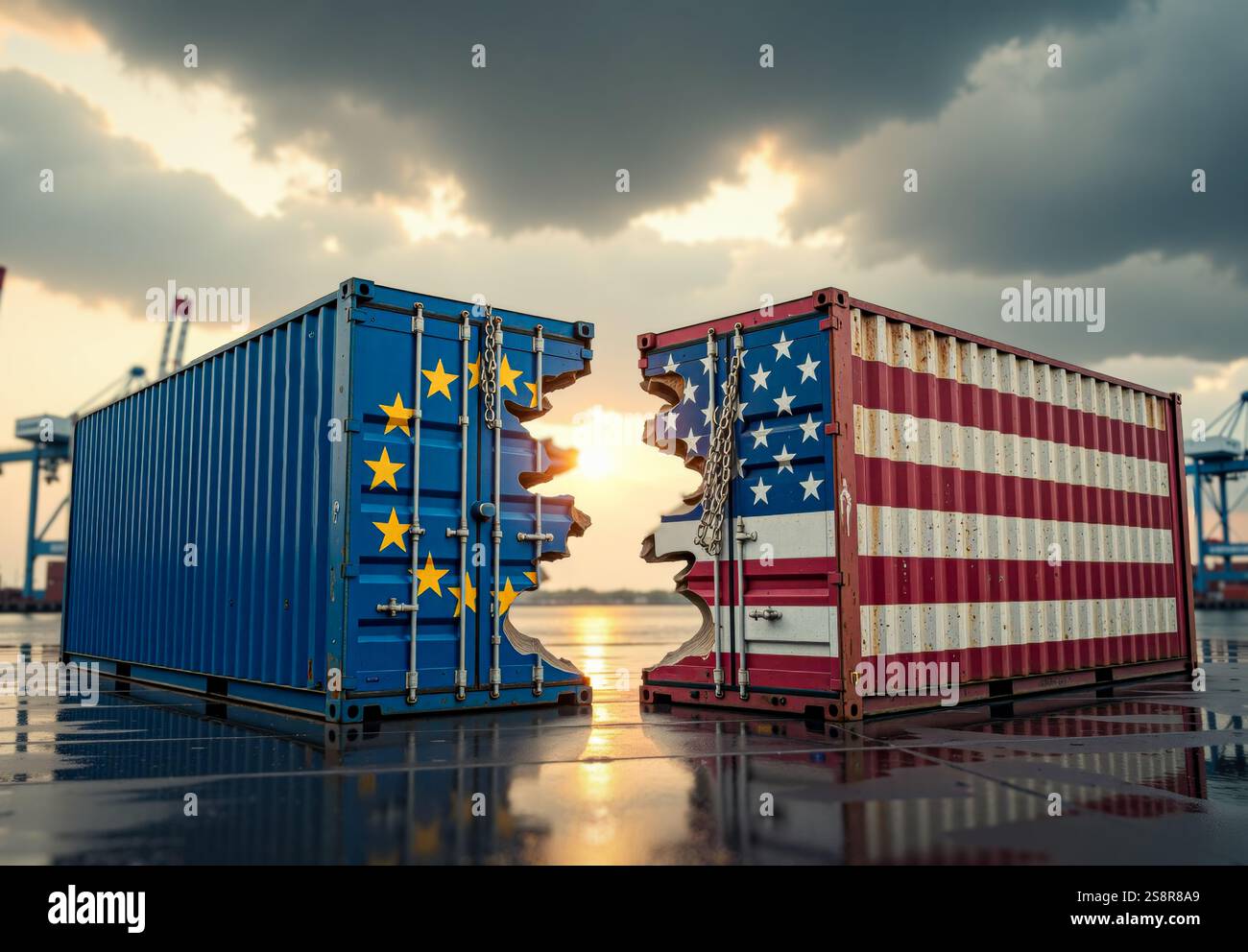 Tariffs free trade global hi-res stock photography and images - Alamy