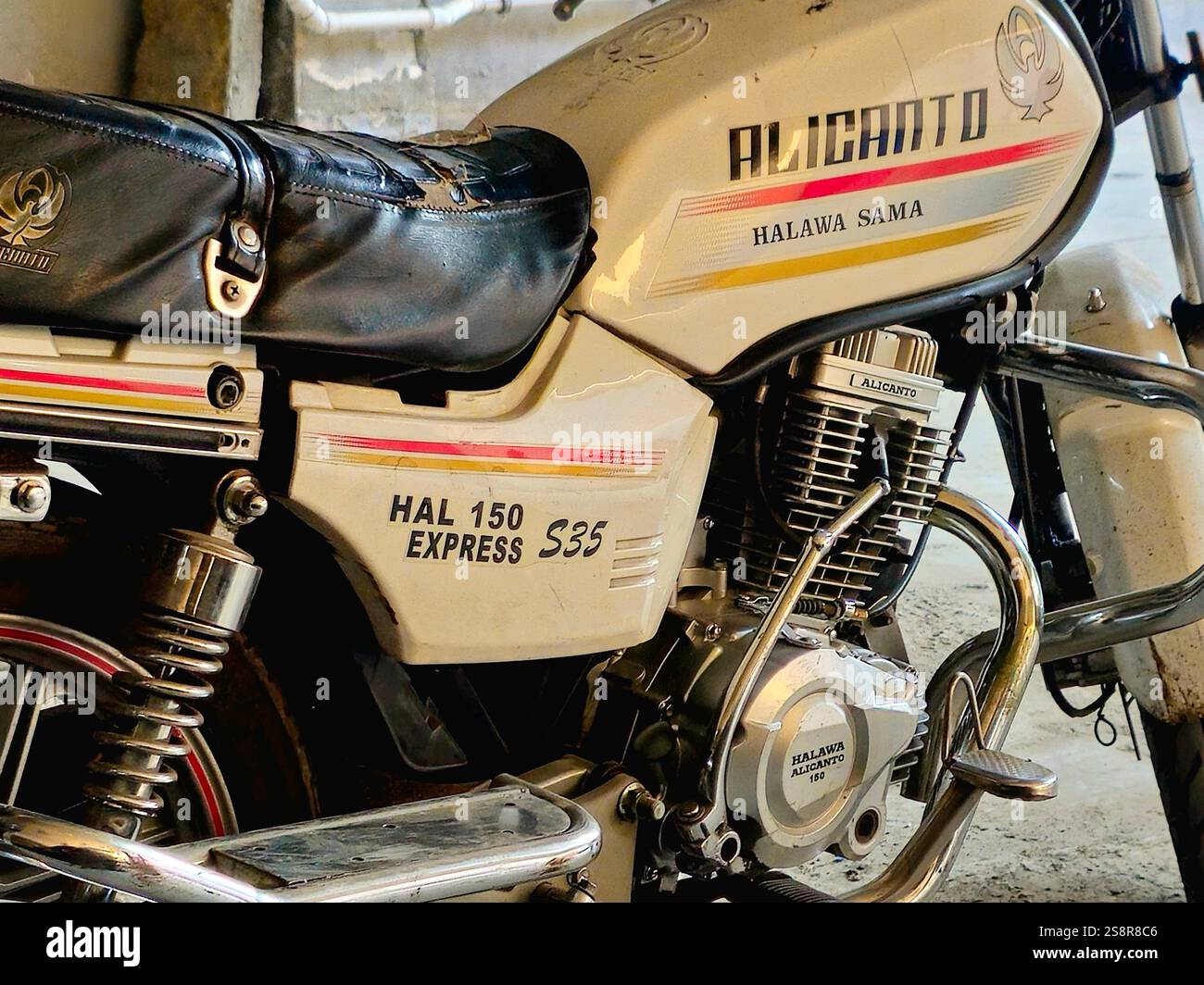 Cairo, Egypt, January 2 2025: Halawa Alicanto Hal 150 express S35 ...