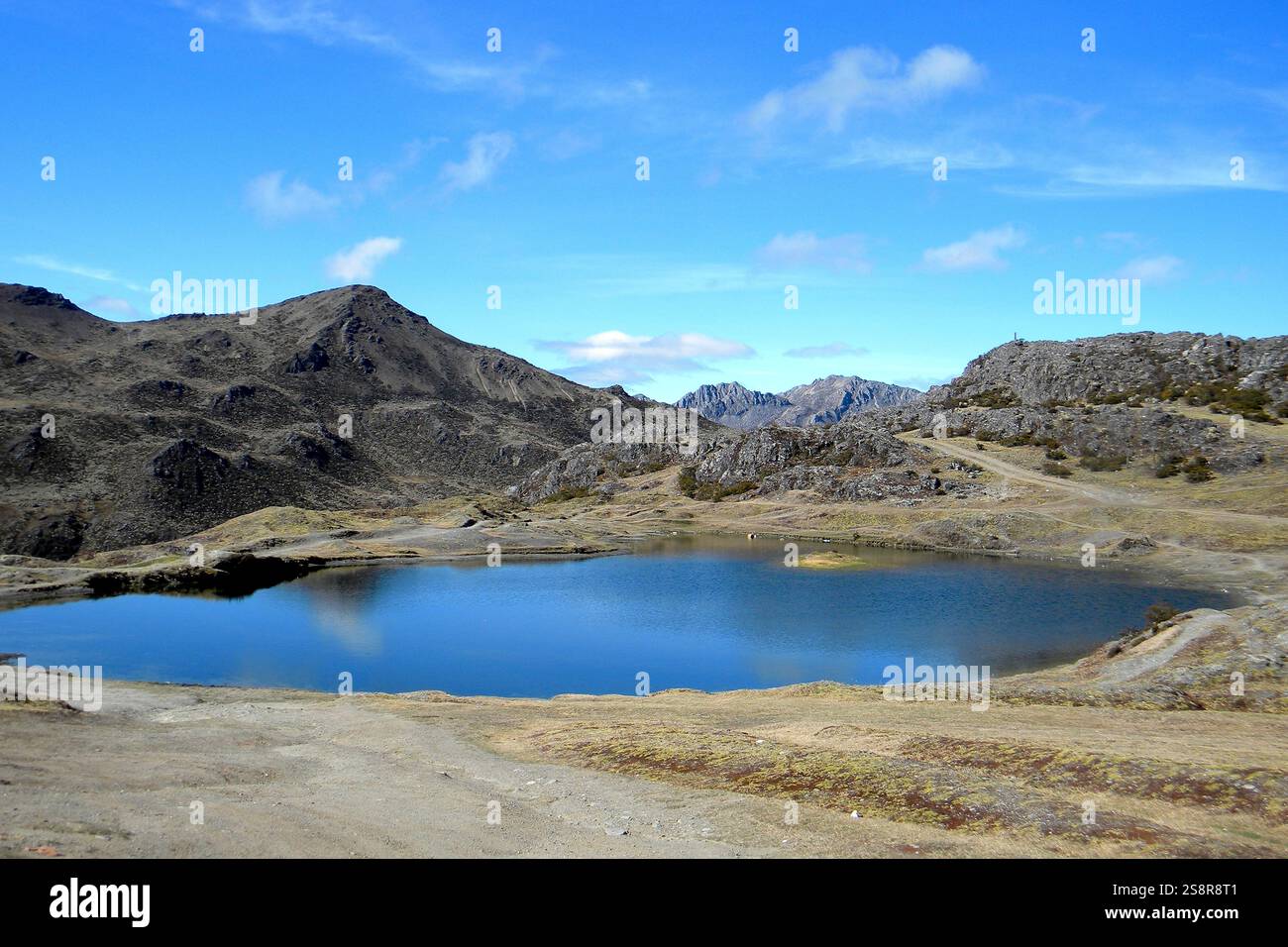 Venezuela. Merida. Andes Lake Stock Photo - Alamy