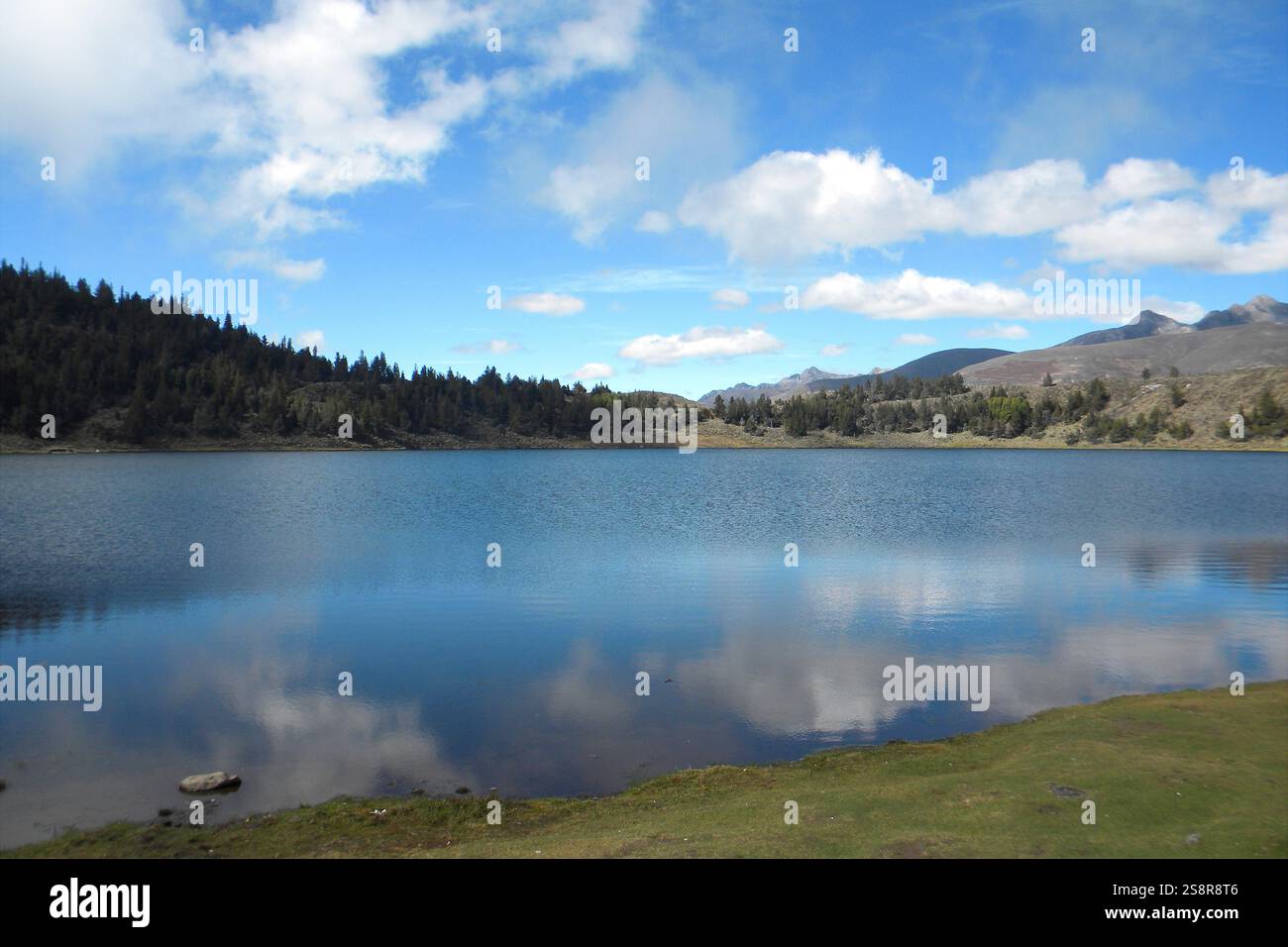 Venezuela. Merida. Andes mountain lake Stock Photo - Alamy