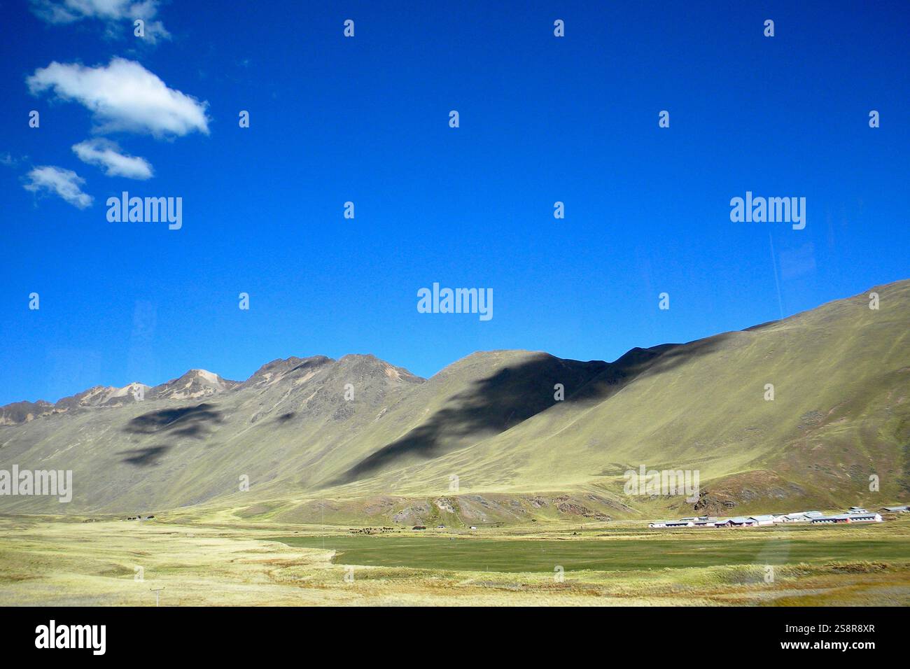 Andes landscape. Peru Stock Photo - Alamy