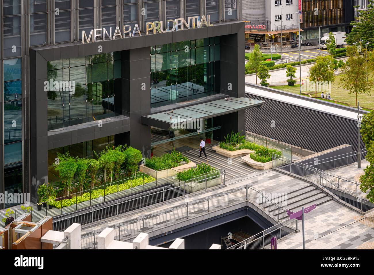 Prudential Malaysia head office at the TRX financial district, Kuala Lumpur, Malaysia Stock ...