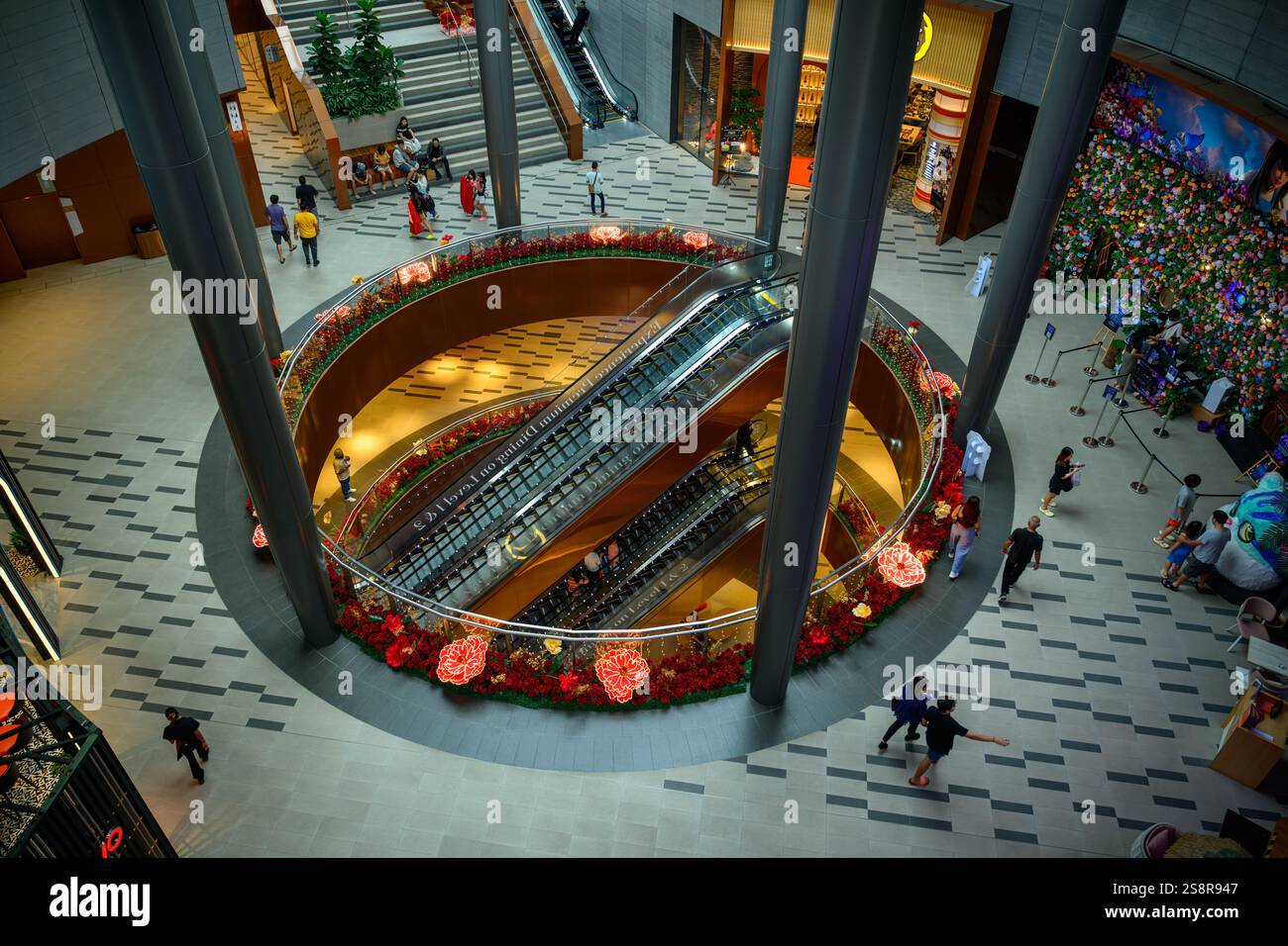 Inside TRX The Exchange shopping mall, Kuala Lumpur, Malaysia Stock ...