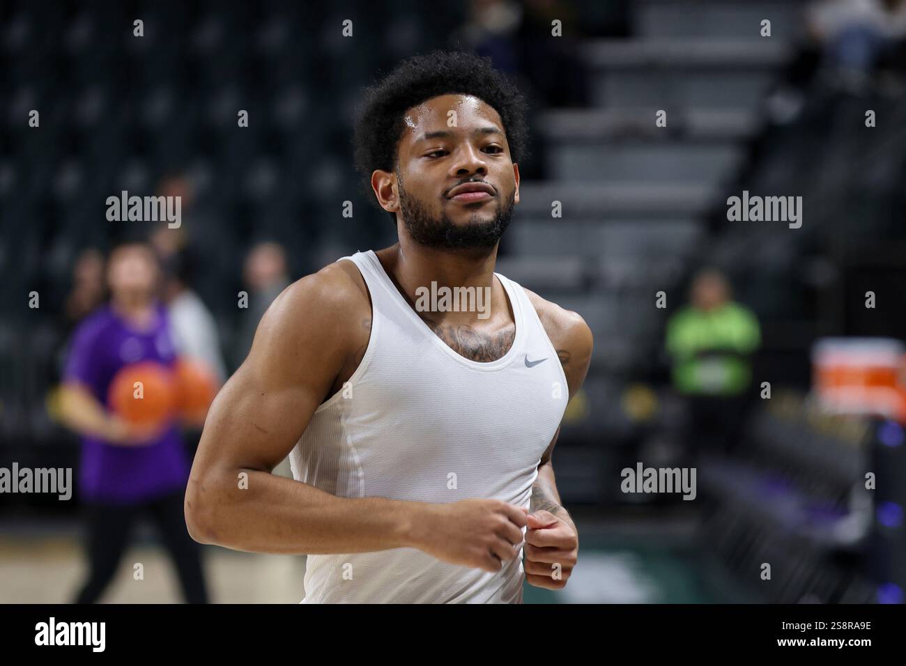 WACO, TX - JANUARY 22: Kansas State Wildcats guard David Castillo (10 ...