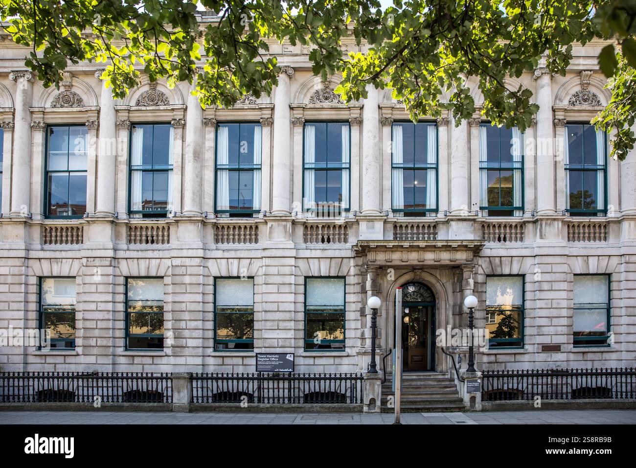 St George's Town Hall, formerly known as Stepney Town Hall,Shadwell ...