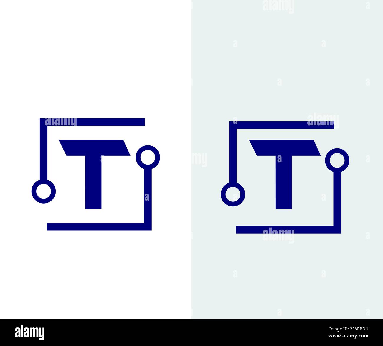 letter t tech logo, technology logo, vector illustration Stock Vector ...