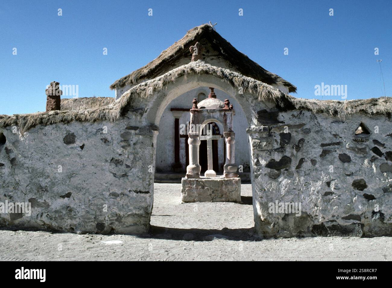 America. Chile. Andes. Chiu Chiu Stock Photo - Alamy