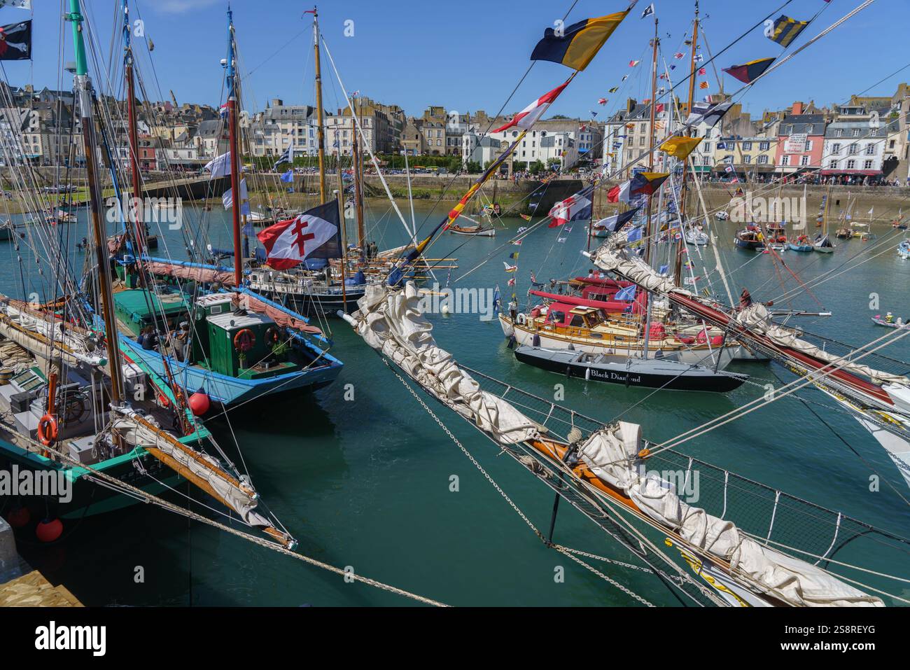 France, Brittany region, Finistère department, Douarnenez, Fêtes ...