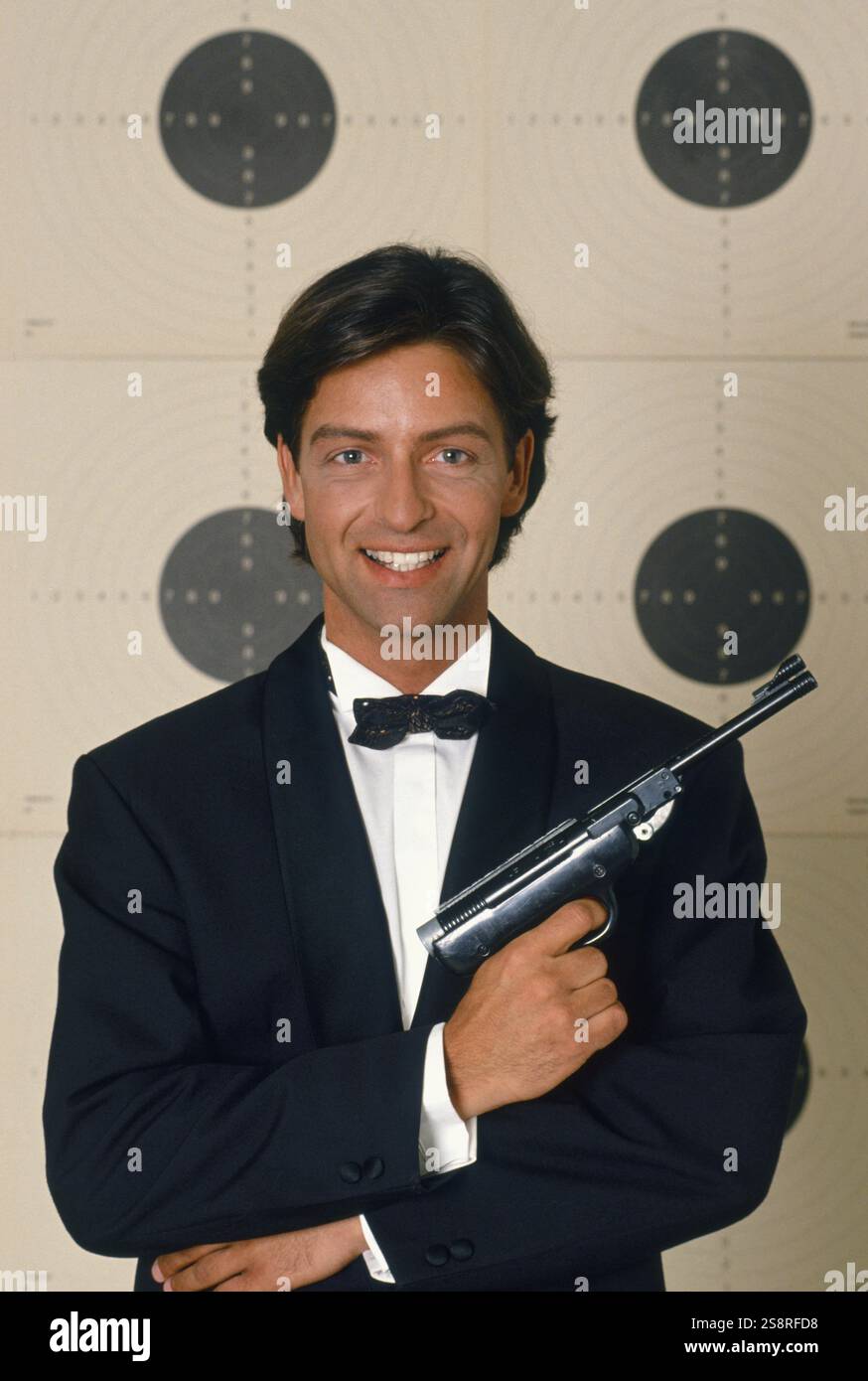 Alexandre Debanne, French television host. 1991 Stock Photo - Alamy