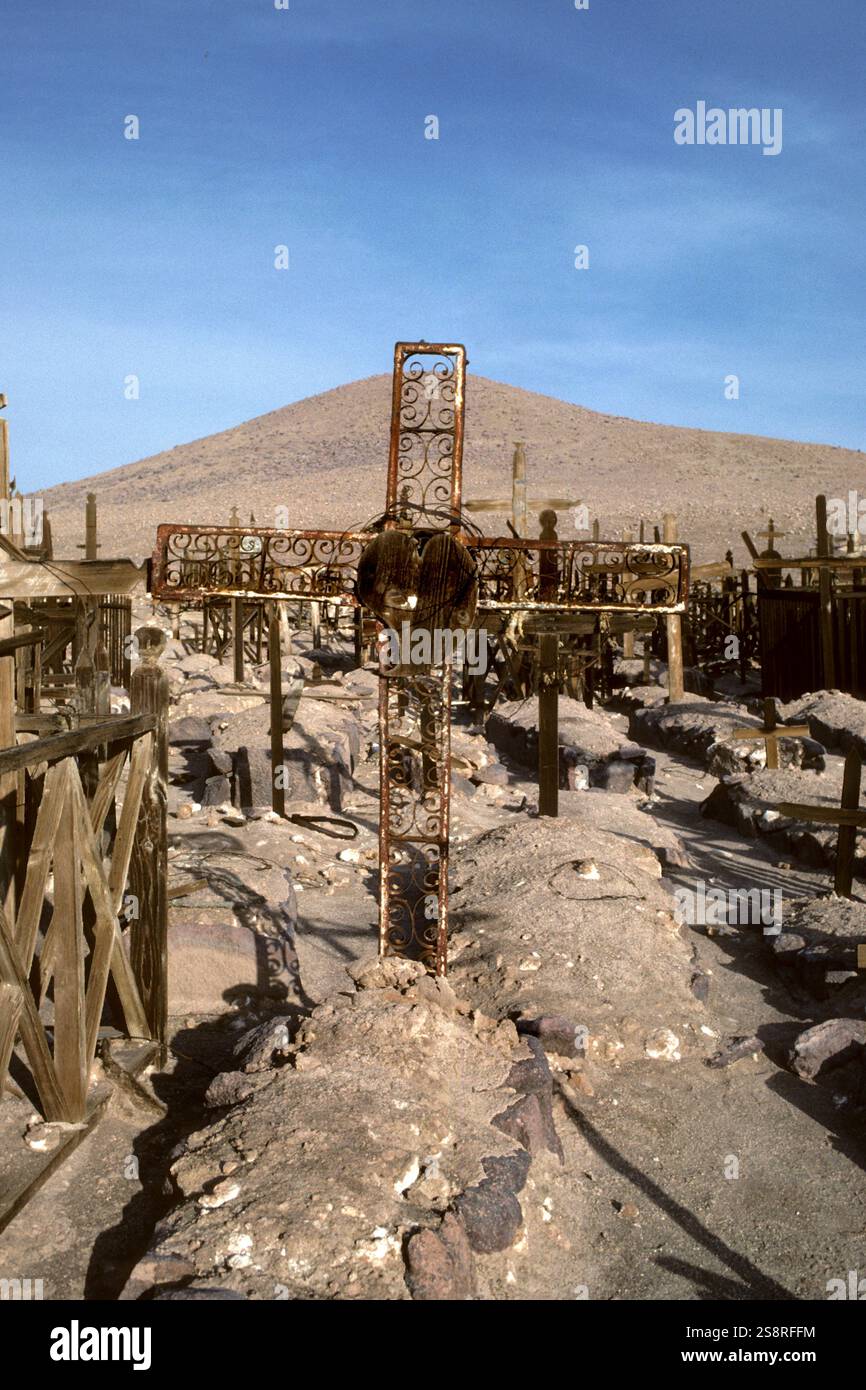 America. Chile. Atacama. Desert. Cemetery. Indian Cemetery in Northern ...
