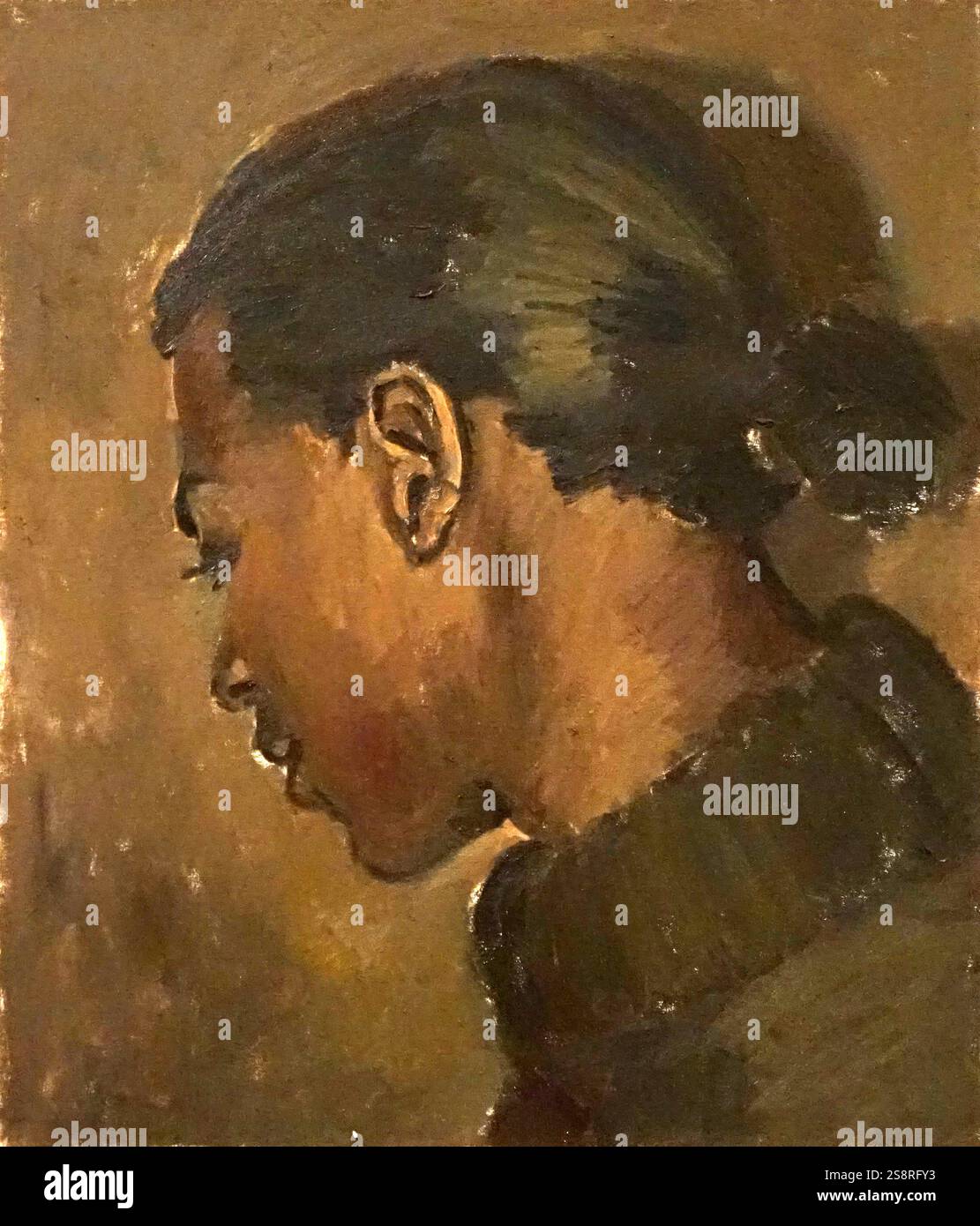 Painting titled 'To Tell Them Where It's Got To' by Lynette Yiadom ...