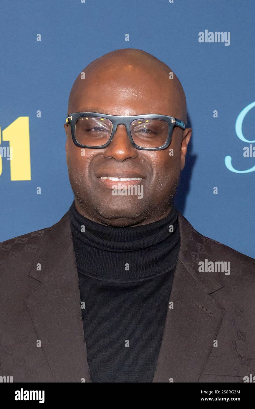 New York, United States. 22nd Jan, 2025. Olatunde Osunsanmi attends the ...