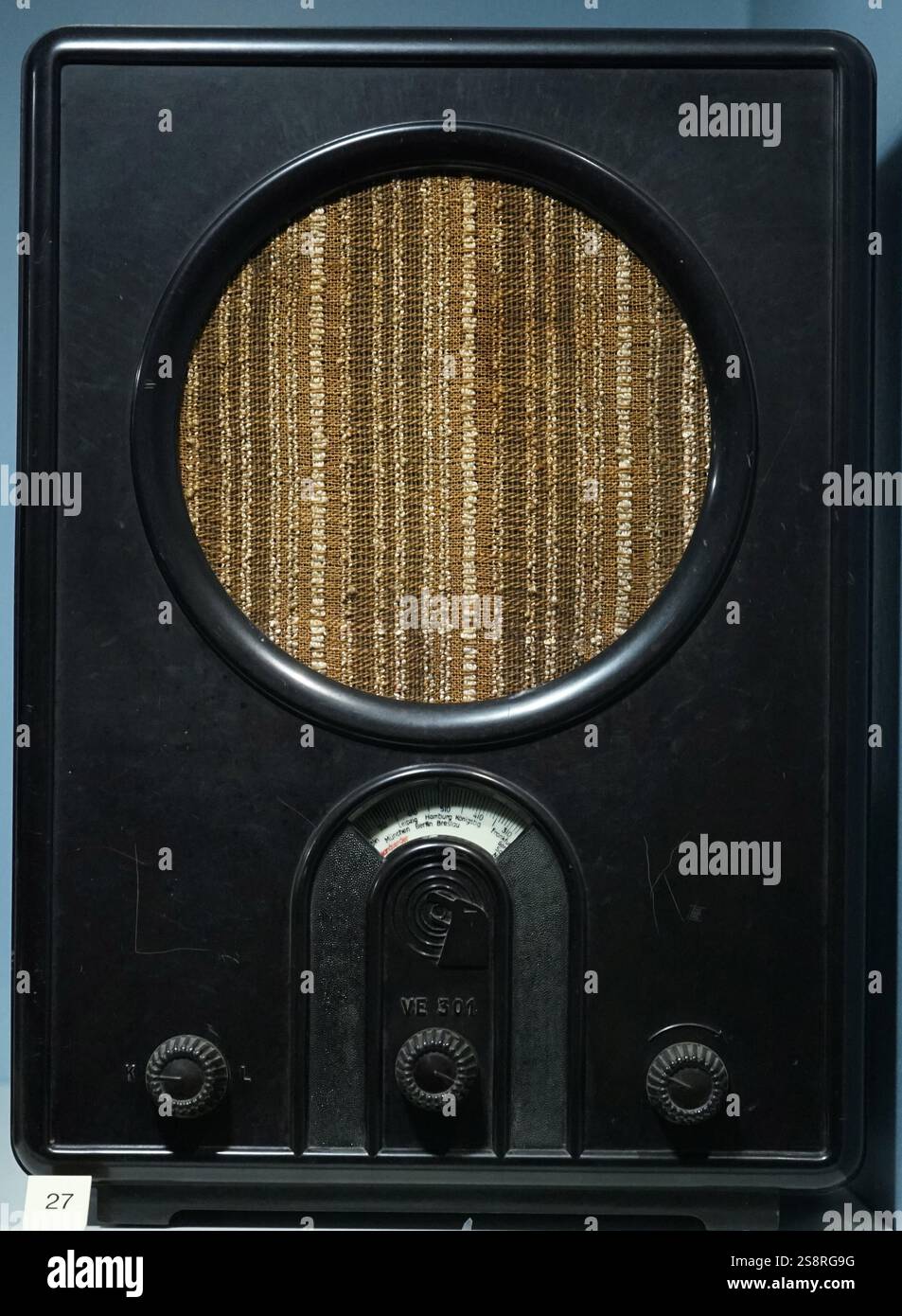 A Volksempfänger, German Radio. Dated 20th Century Stock Photo - Alamy