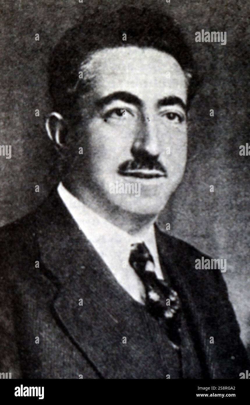 Photographic portrait of Rafael Salazar Alonso (1895-1936) a Spanish ...