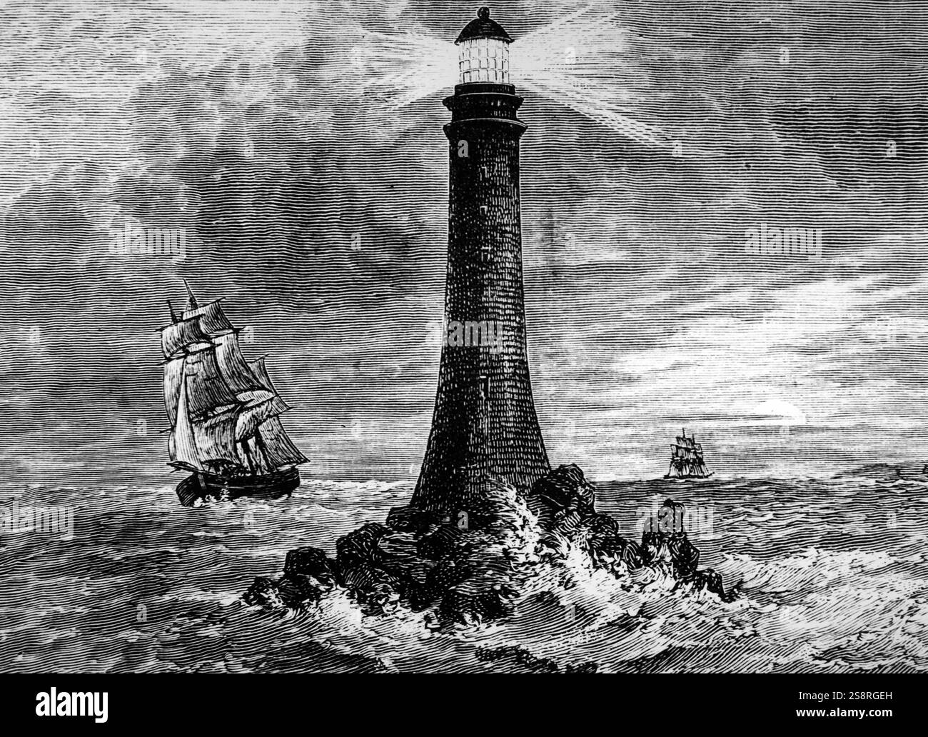Lighthouses inchcape bell rock hi-res stock photography and images - Alamy