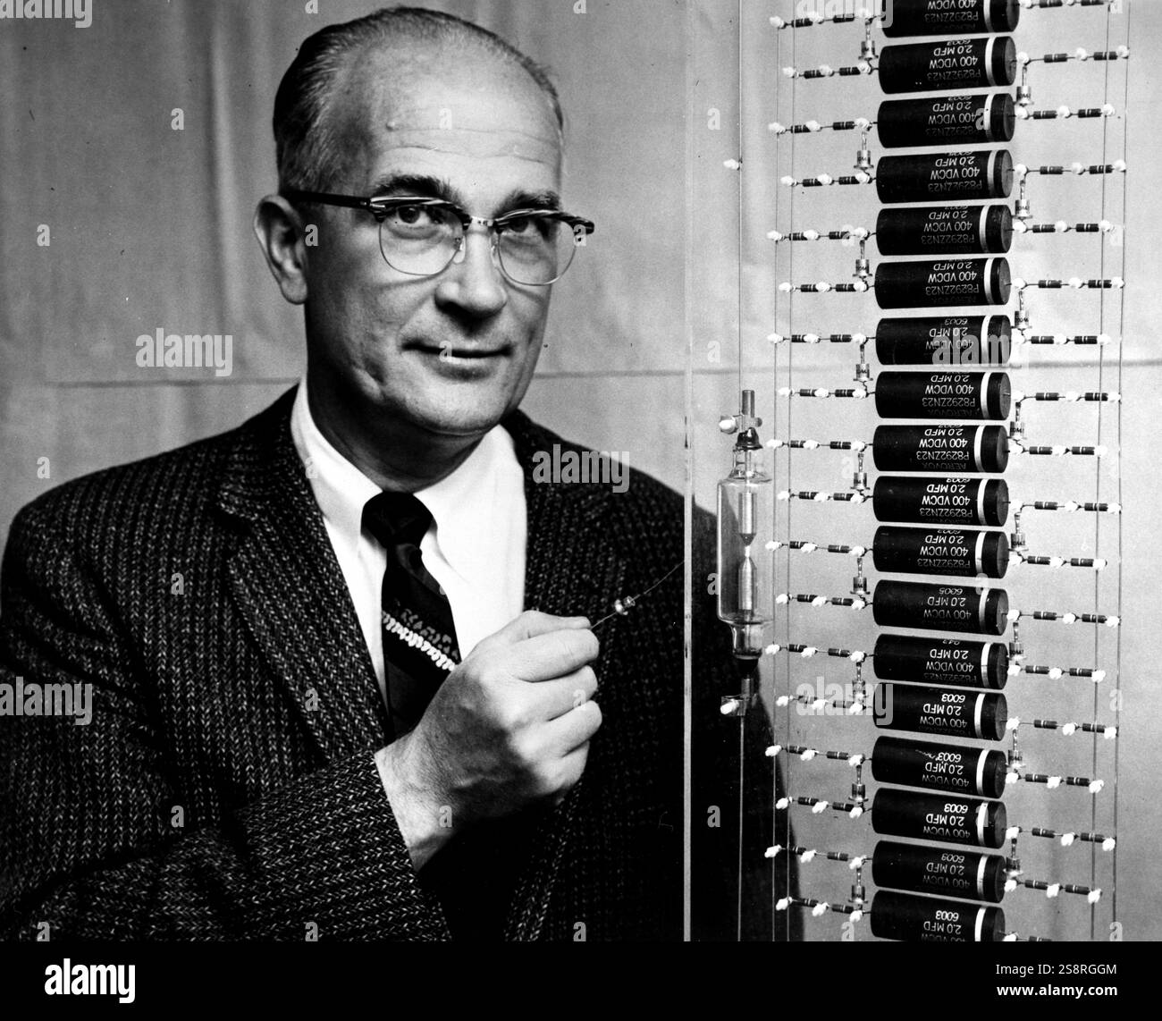 Photograph of William Shockley (1910-1989) an American physicist and ...