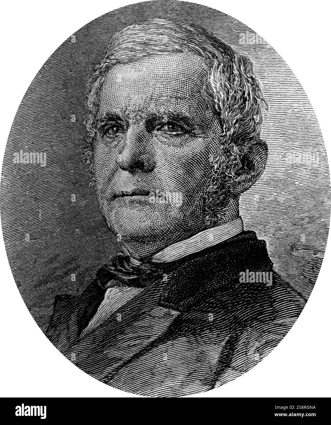 Portrait of Jacob Aaron Westervelt (1800-1879) an American shipbuilder ...