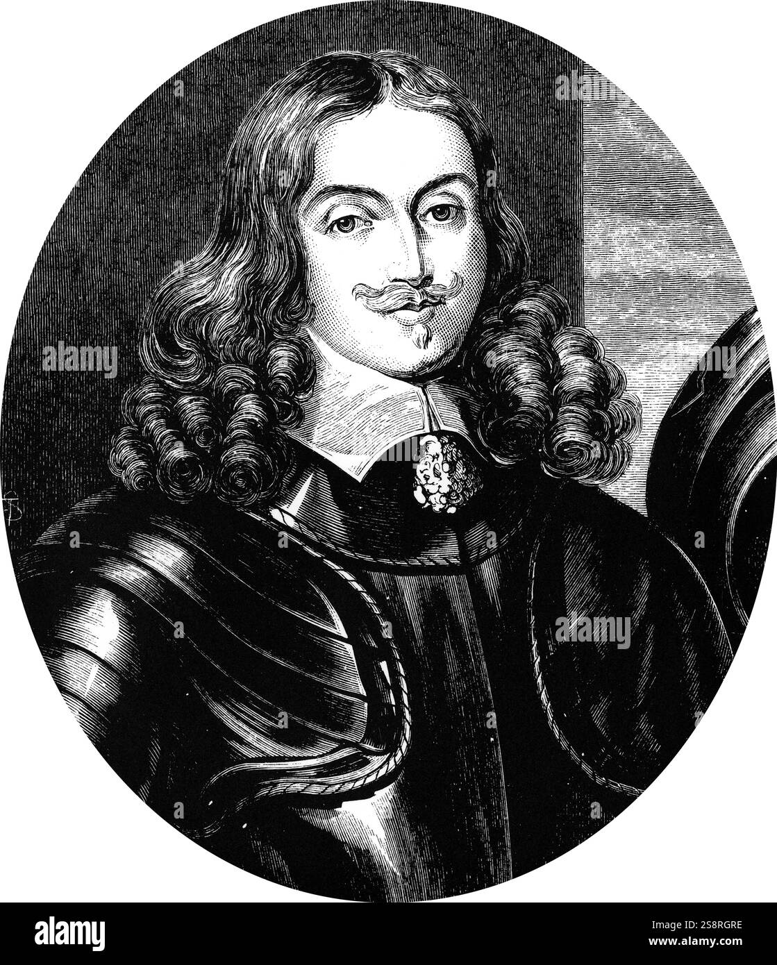 17th century english painting Black and White Stock Photos & Images - Alamy
