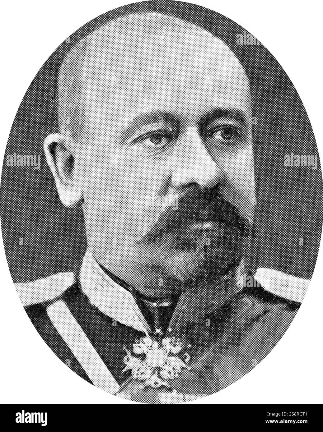 Photograph of Vladimir Sukhomlinov (1848-1926) a cavalry general of the ...