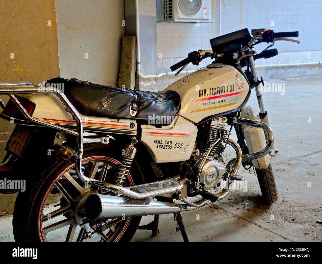 Cairo, Egypt, January 2 2025: Halawa Alicanto Hal 150 express S35 ...