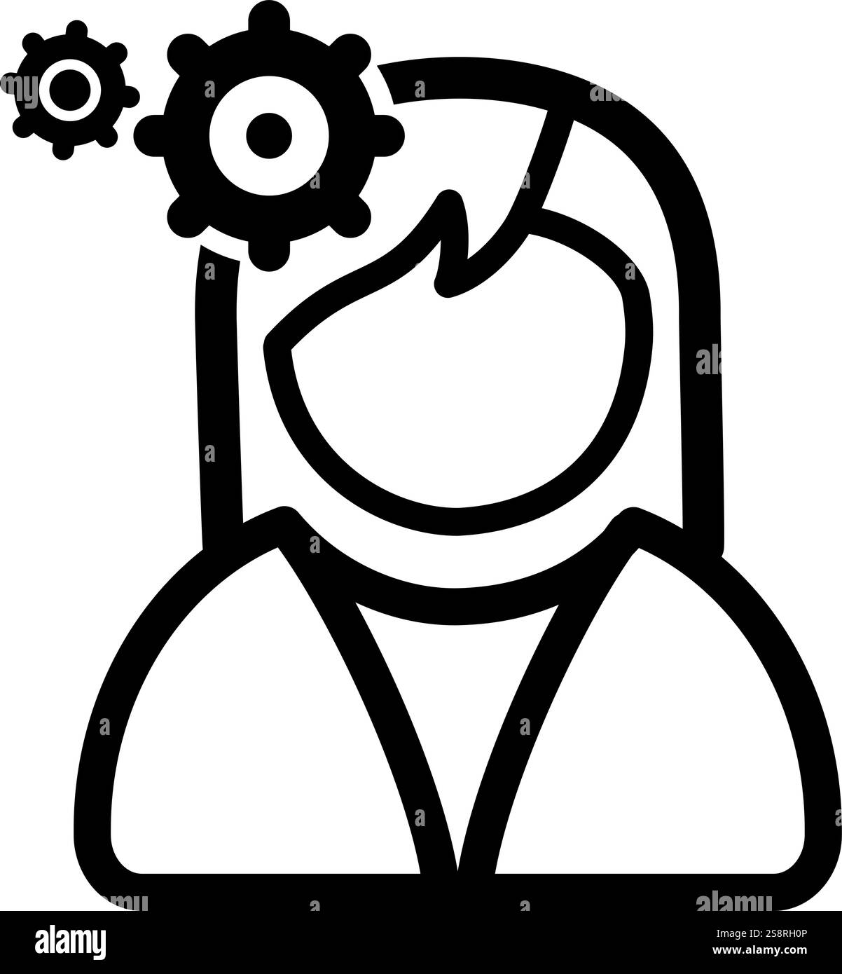 Intelligence icon vector. Suitable for mobile apps, web apps and print ...