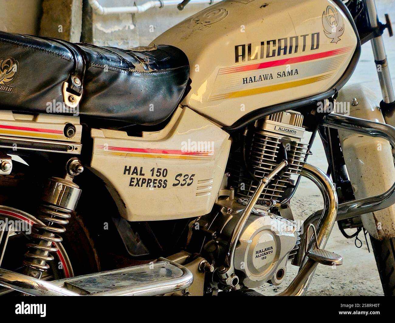 Cairo, Egypt, January 2 2025: Halawa Alicanto Hal 150 express S35 ...