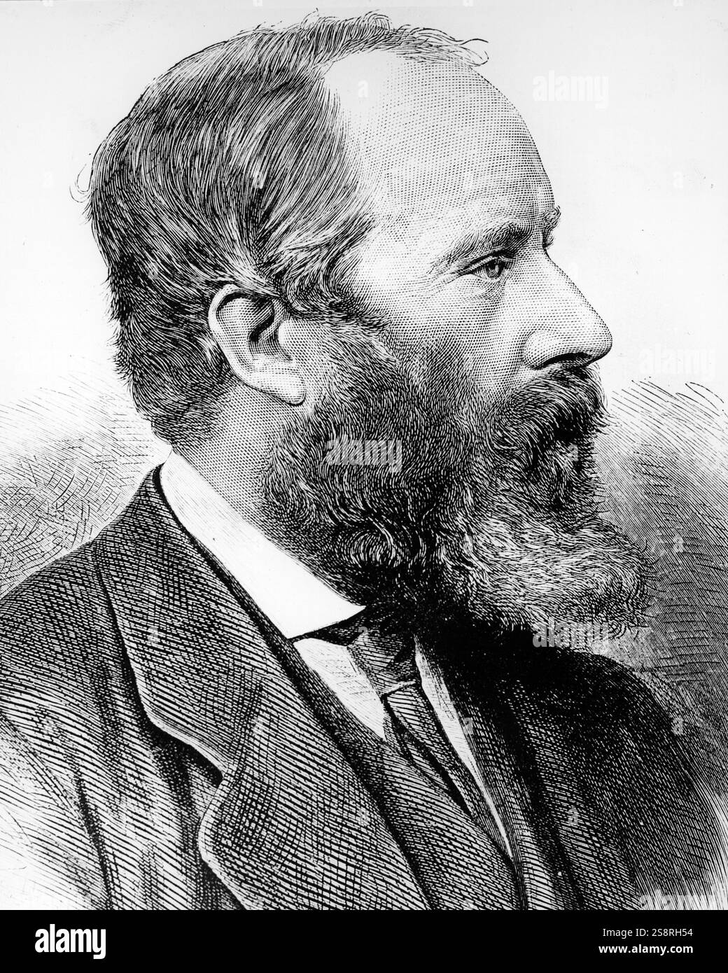 Portrait of George Edmund Street (1824-1881) an English architect ...