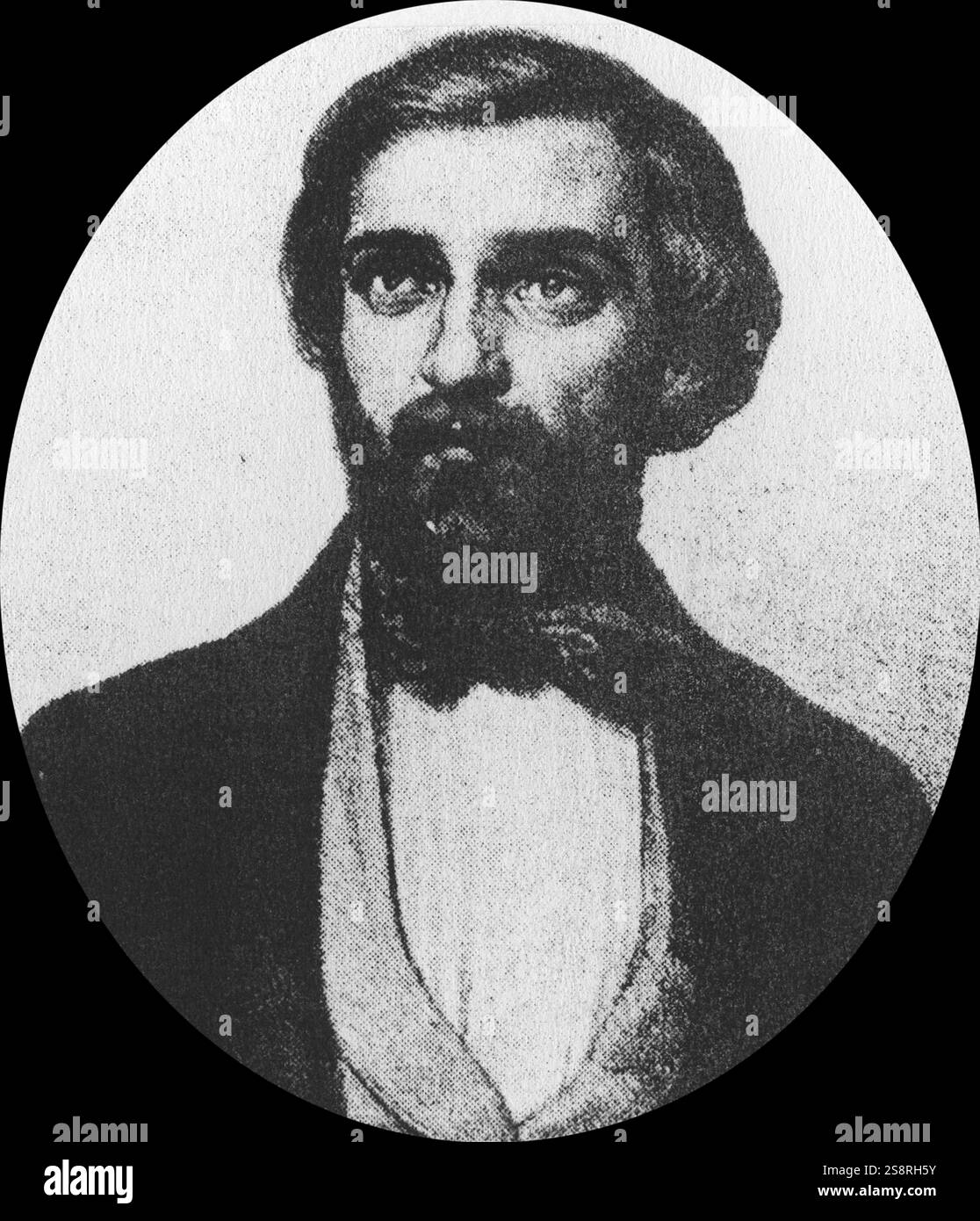 Portrait of Giuseppe Verdi (1813-1901) an Italian opera composer. Dated ...