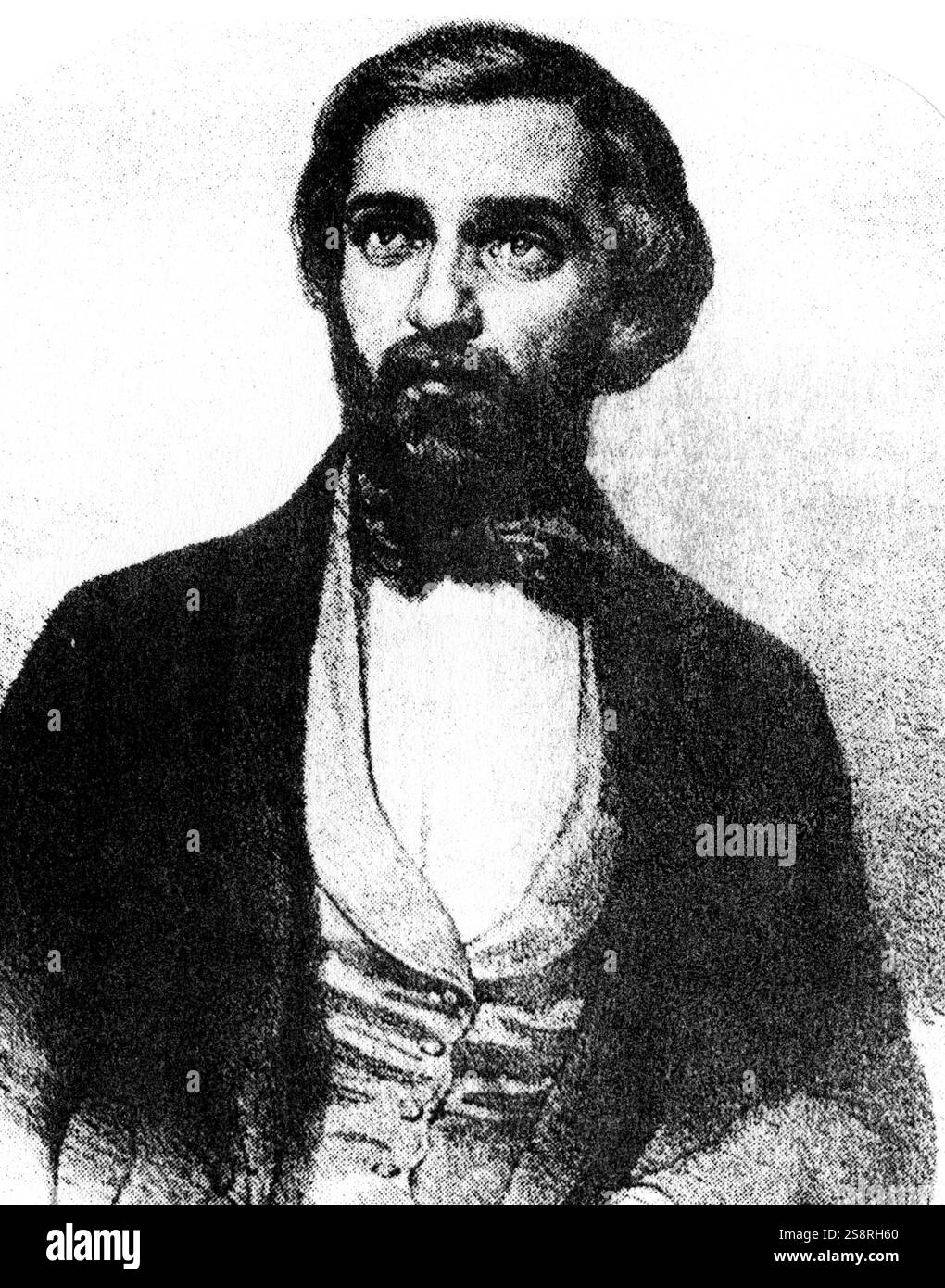Portrait of Giuseppe Verdi (1813-1901) an Italian opera composer. Dated ...