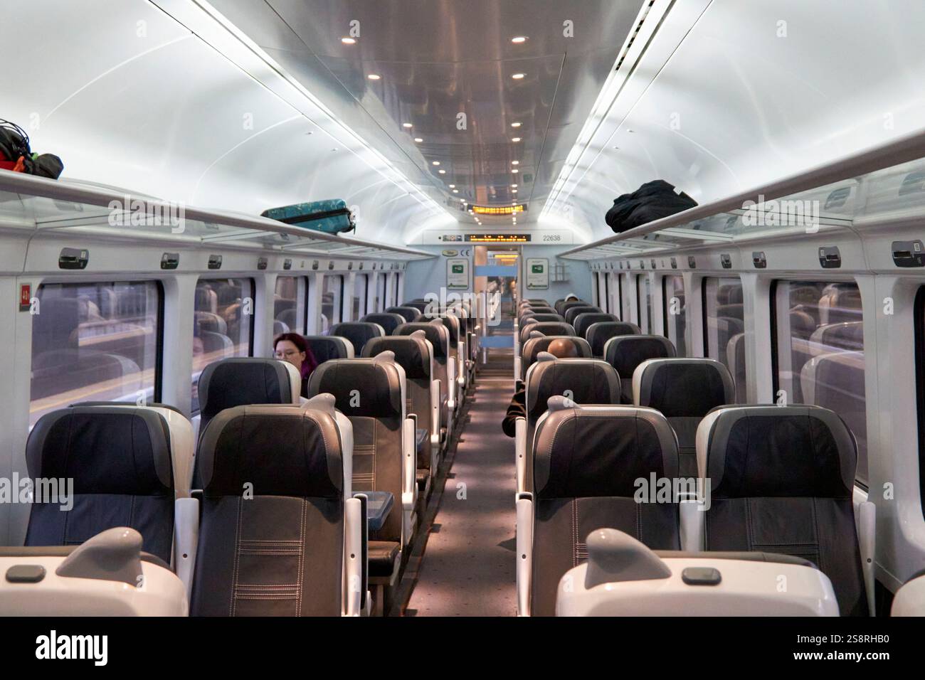 on board irish rail enterprise service to dublin at belfast grand ...