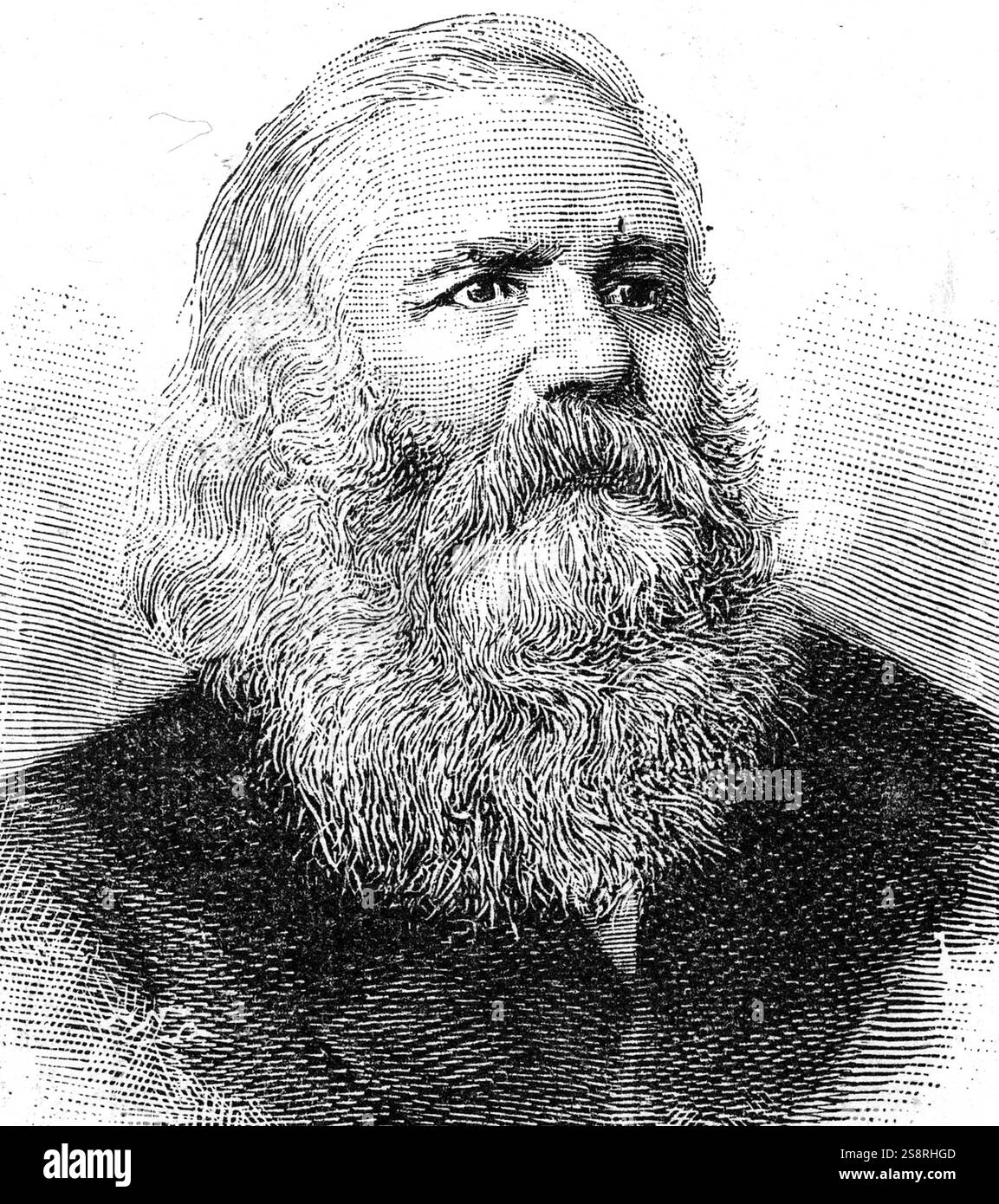 Portrait of George Smith (1840-1876) an English Assyriologist. Dated ...