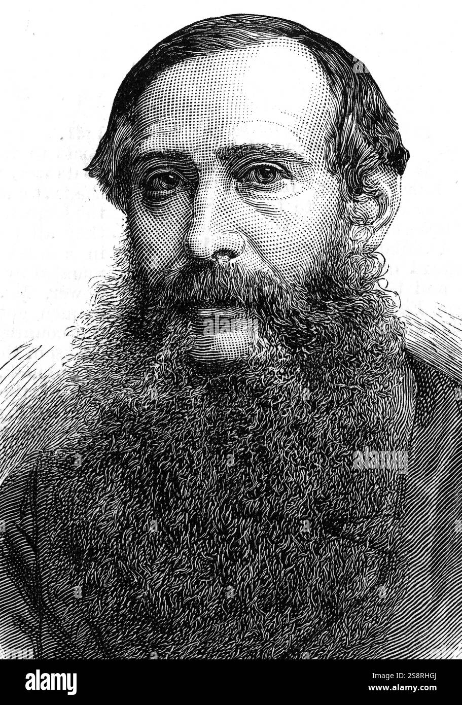 Portrait of Samuel Smith (1836-1906) a British politician. Dated 19th ...