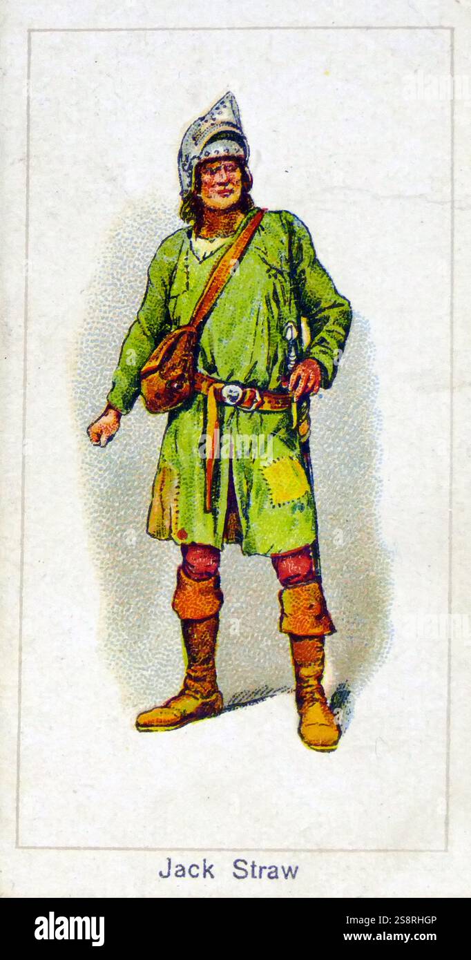 London Cigarette Card Company card 1924 depicting: Jack Straw (John ...